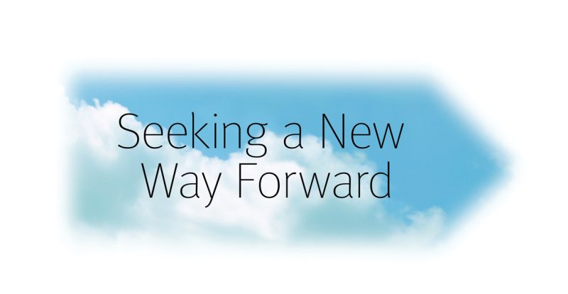 Seeking a New Way Forward - Being a Project Manager