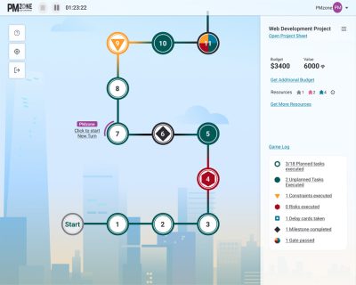 Digital Project Management Simulation | Single Player Game